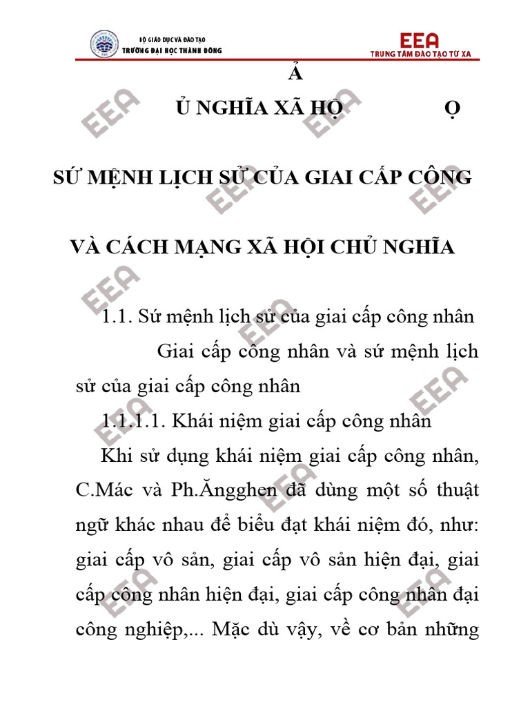 Chu_nghia_xa_hoi_khoa_hoc_Bai_1_P1 | PDF
