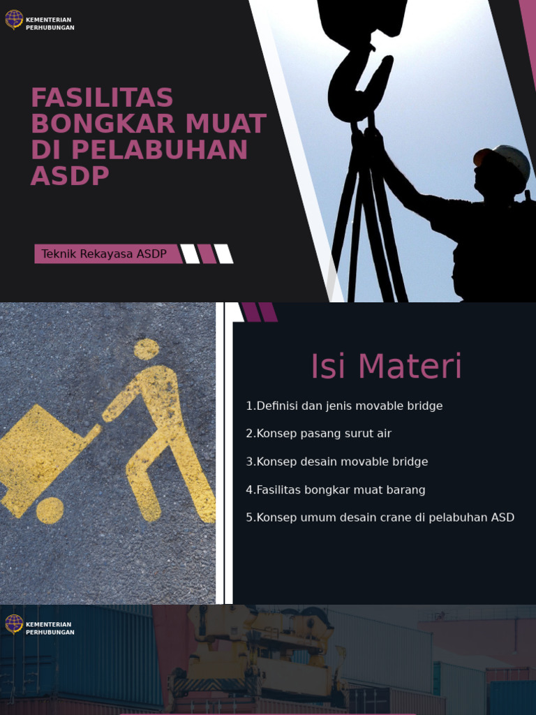 8. Fasilitas Bongkar Muat Di Pelabuhan ASDP | PDF