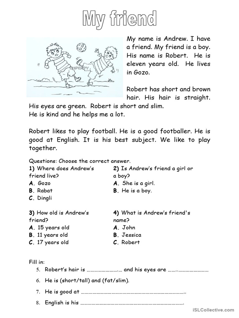 My Best Friend | PDF