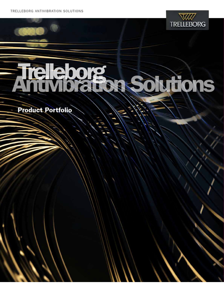 Trelleborg Antivibration Solutions: Product Portfolio | PDF | Bearing ...