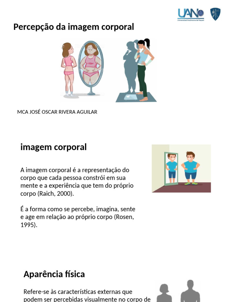Compreendendo a Imagem Corporal | PDF | Distúrbio mental | Experiência