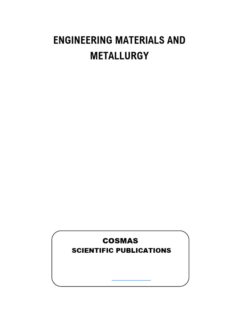 Emm Book Draft 06012024 | PDF | Alloy | Phase (Matter)