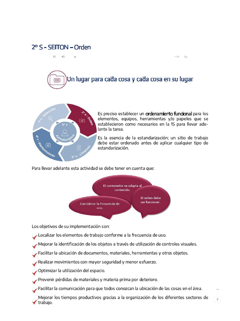 H5S-AUTO_ Contenidos Teóricos_ 2° S - SEITON – Orden | PDF