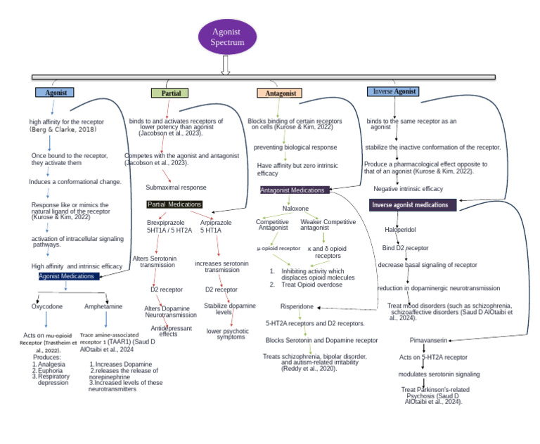 Wk2assgn George D Concept Map For | PDF | Receptor (Biochemistry ...