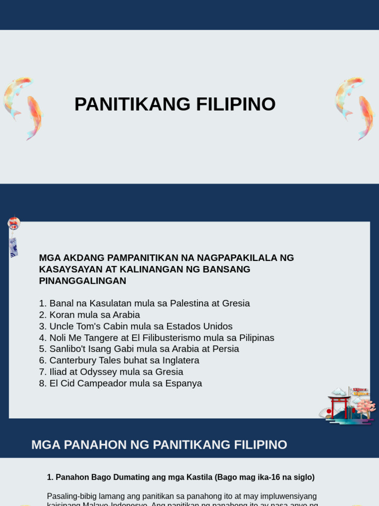 Panitikang Fil.2 | PDF