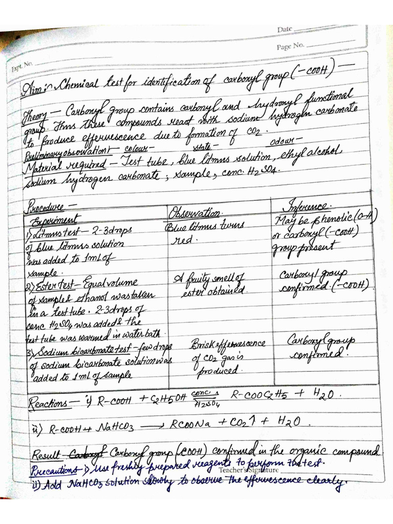 Functional Groups | PDF