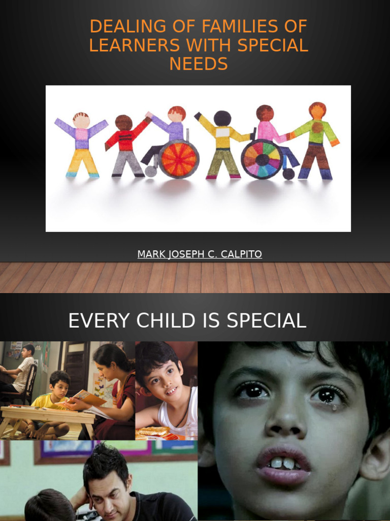 Dealing of Families of Learners With Special Needs | PDF