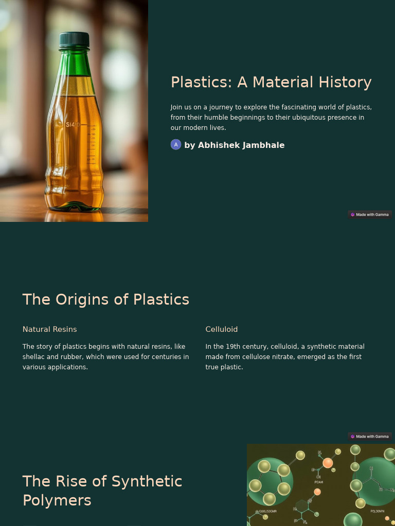 Plastics-A-Material-History | PDF