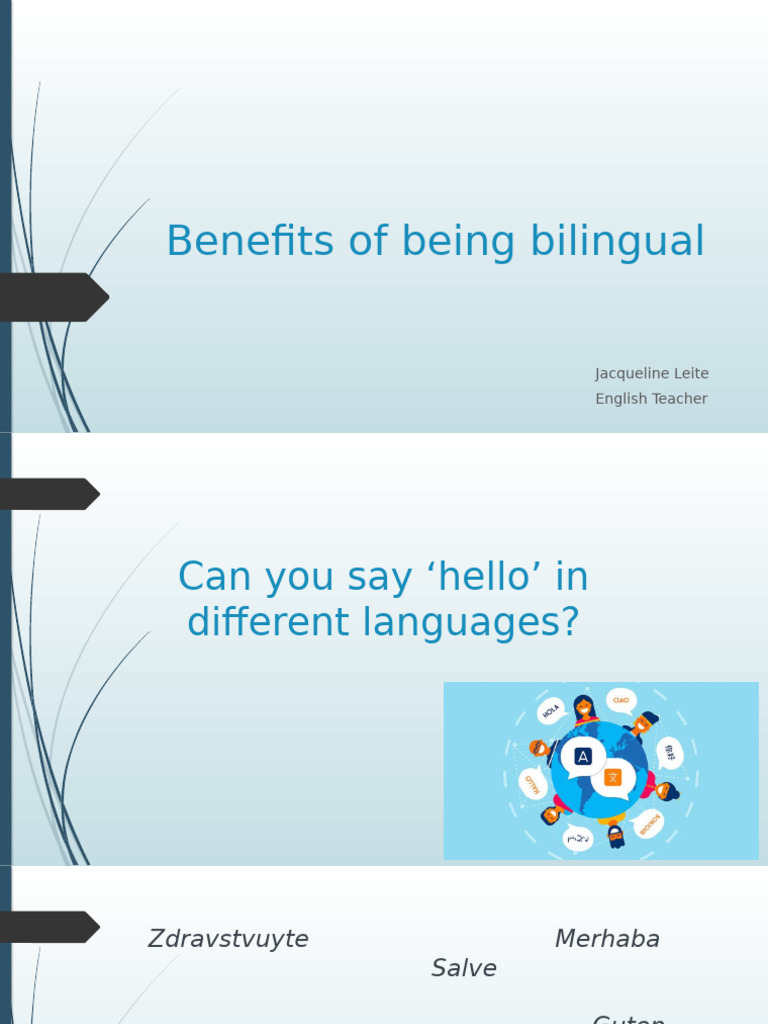 Advantages of Being Bilingual | PDF