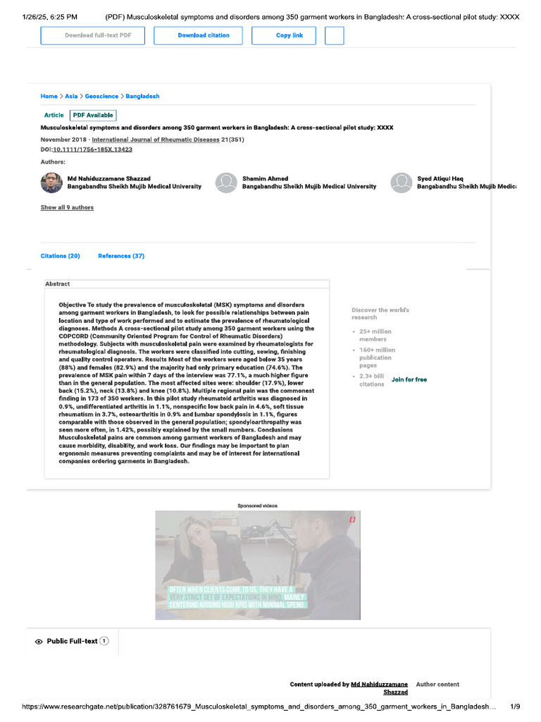 Article on Msk 1 | PDF