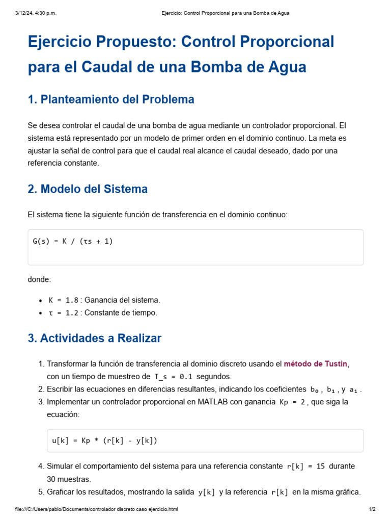 Ejercicio - Caso Propuesto | PDF