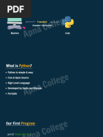 Python Full Notes Apna College | PDF | Method (Computer Programming ...