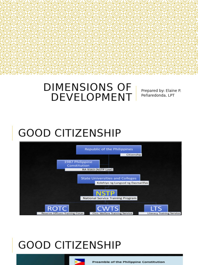 Dimensions of Development | PDF | Governance | Citizenship