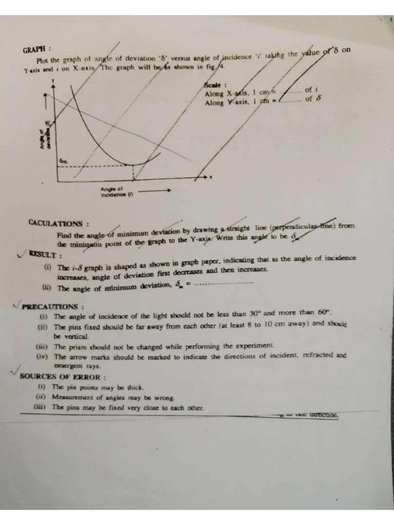 Physics Practical 12 | PDF