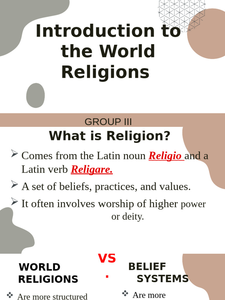 World Religions G3 | PDF