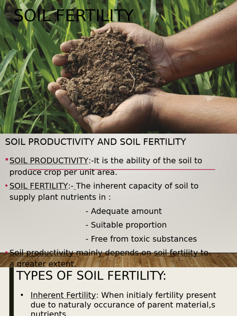 Soil Fertility Introduction | PDF