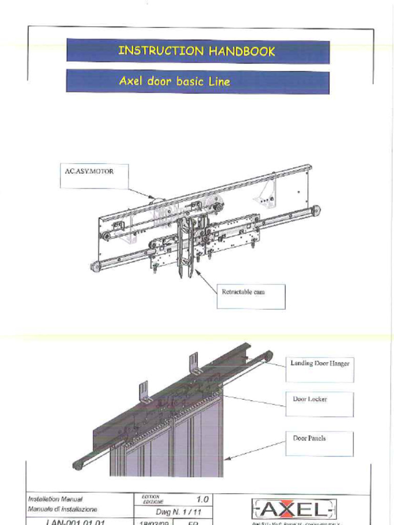 Axel Door Basic Line | PDF