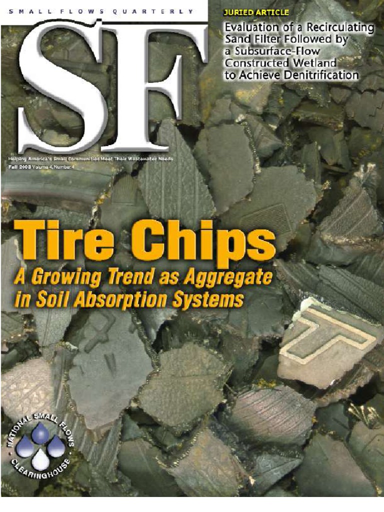Tyre Chips Recycling | PDF | Tire | Septic Tank