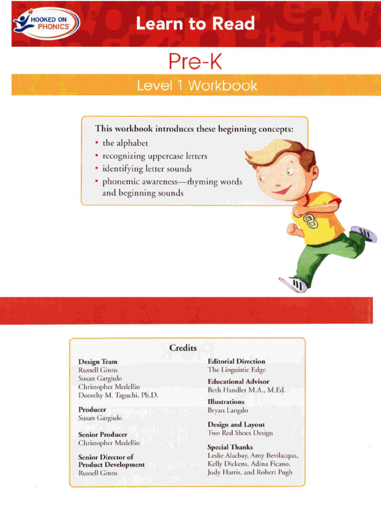 Pre-K Level 1 Workbook PG 20 MISSING | PDF