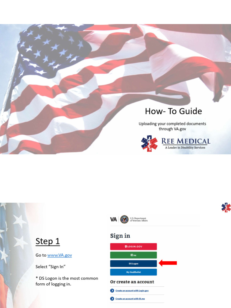 VA Document Upload Instructions | PDF | Veterans Health Administration