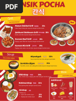 Menu 1988 Pocha Semarang Terbaru | PDF
