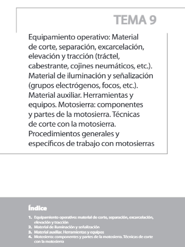 TEMA 9 HERRAMIENTAS CORTE Y SEPRACIÓN Ceis Completo | PDF