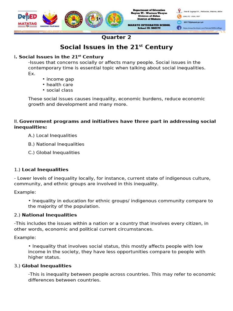 HANDOUT-group-6 | PDF | Social Inequality | Discrimination & Race Relations