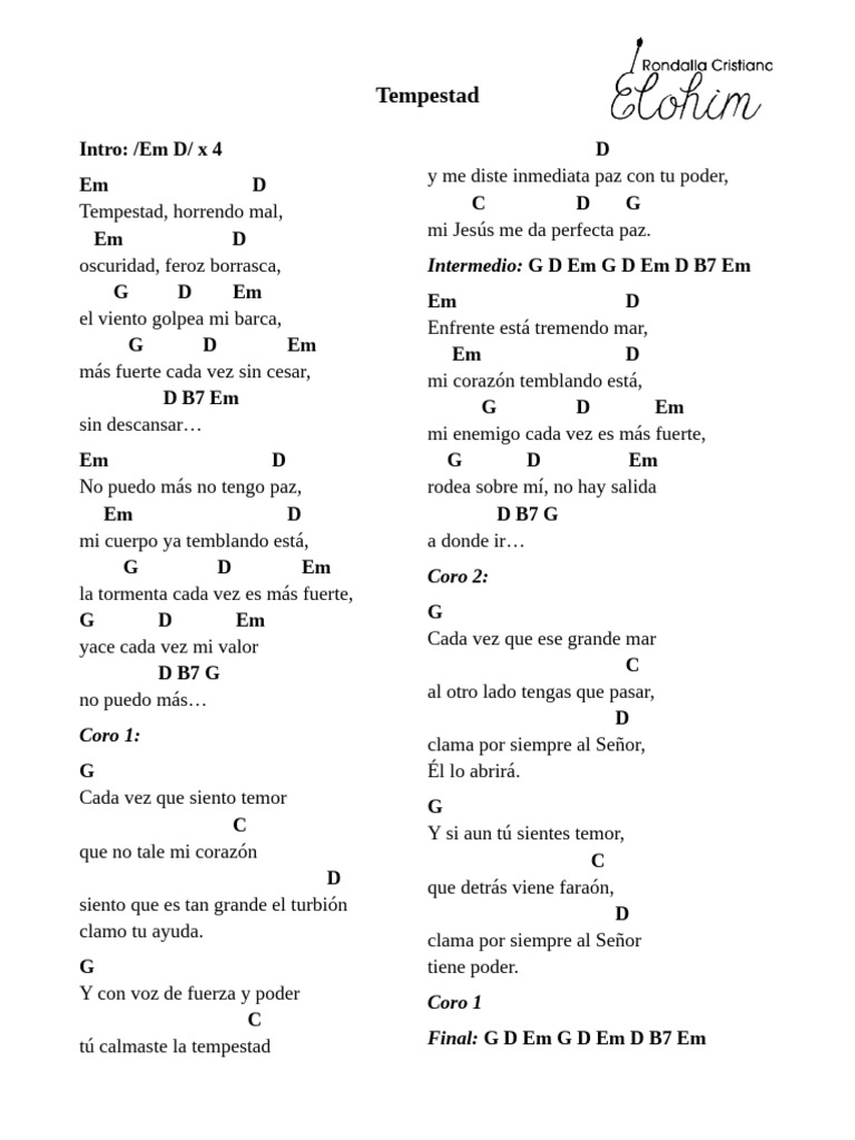 Tempestad | PDF