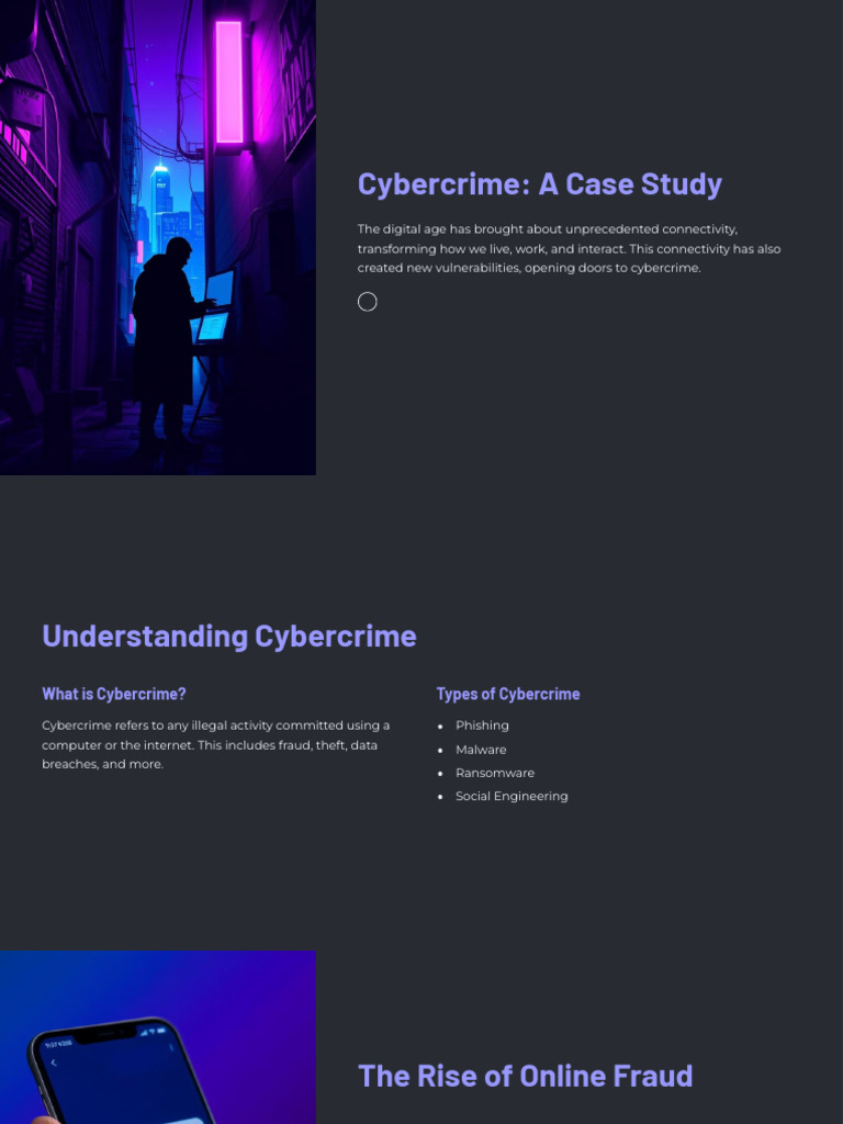 Cybercrime Insights and Prevention Guide | PDF | Cybercrime | Malware