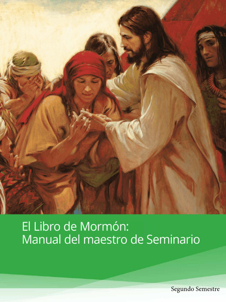 El Libro de Mormon Manual Del Maestro Paraguay de Seminario 2024 ...