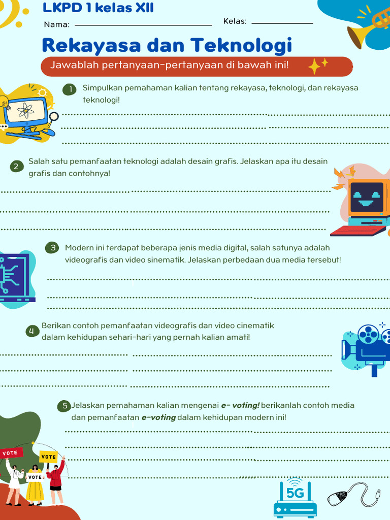 LKPD p5 Resume Xii | PDF