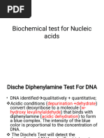 History of Diphenylamine Test | PDF | Dna | Nitrite