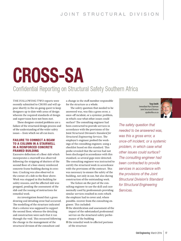 March 2016 m17 STRJSD Tony Cross As Published | PDF | Risk ...