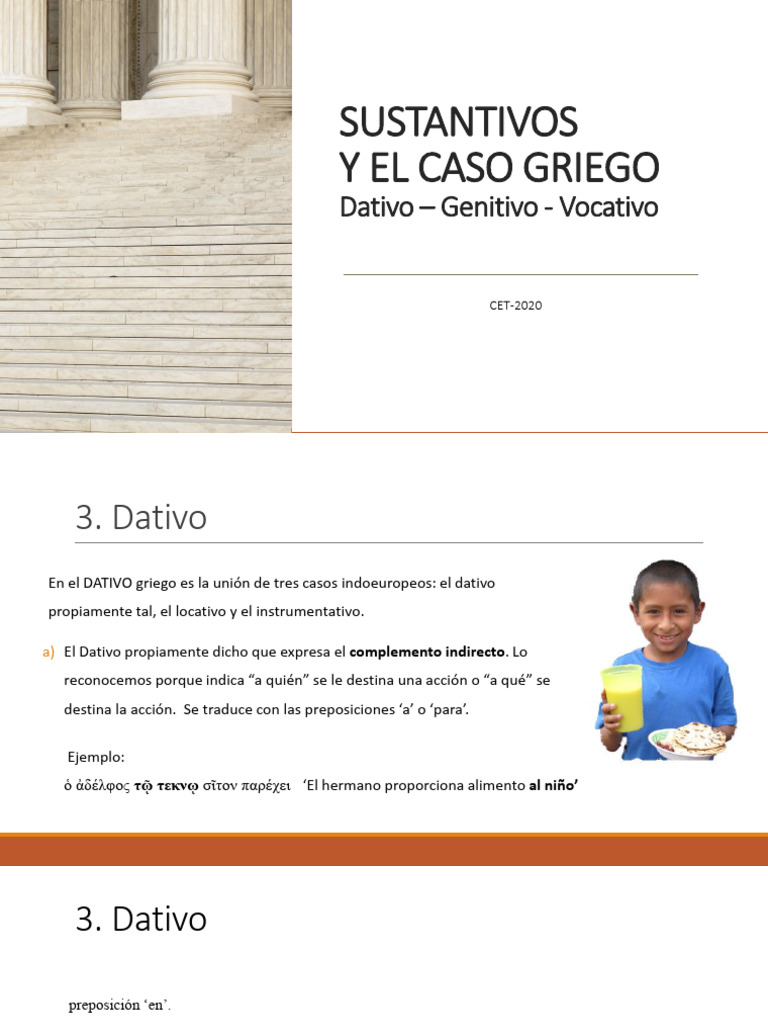 6 CASOS Dat_Gen_Voc | PDF | Mecánica del lenguaje | Gramática