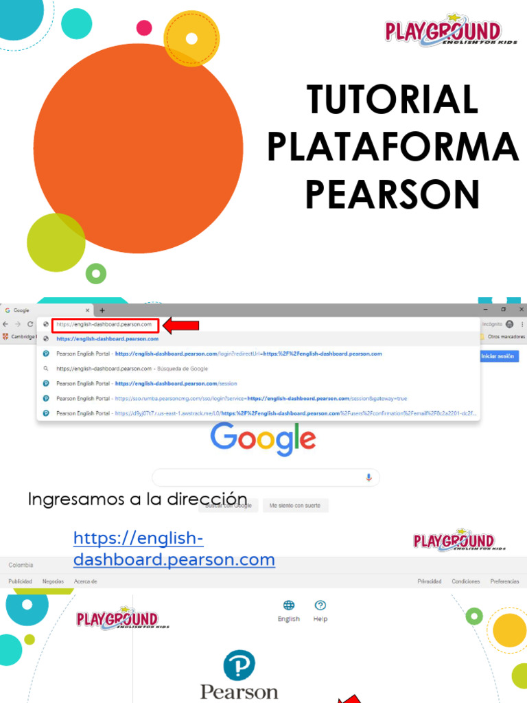 Tutorial de Uso de Pearson Dashboard | PDF
