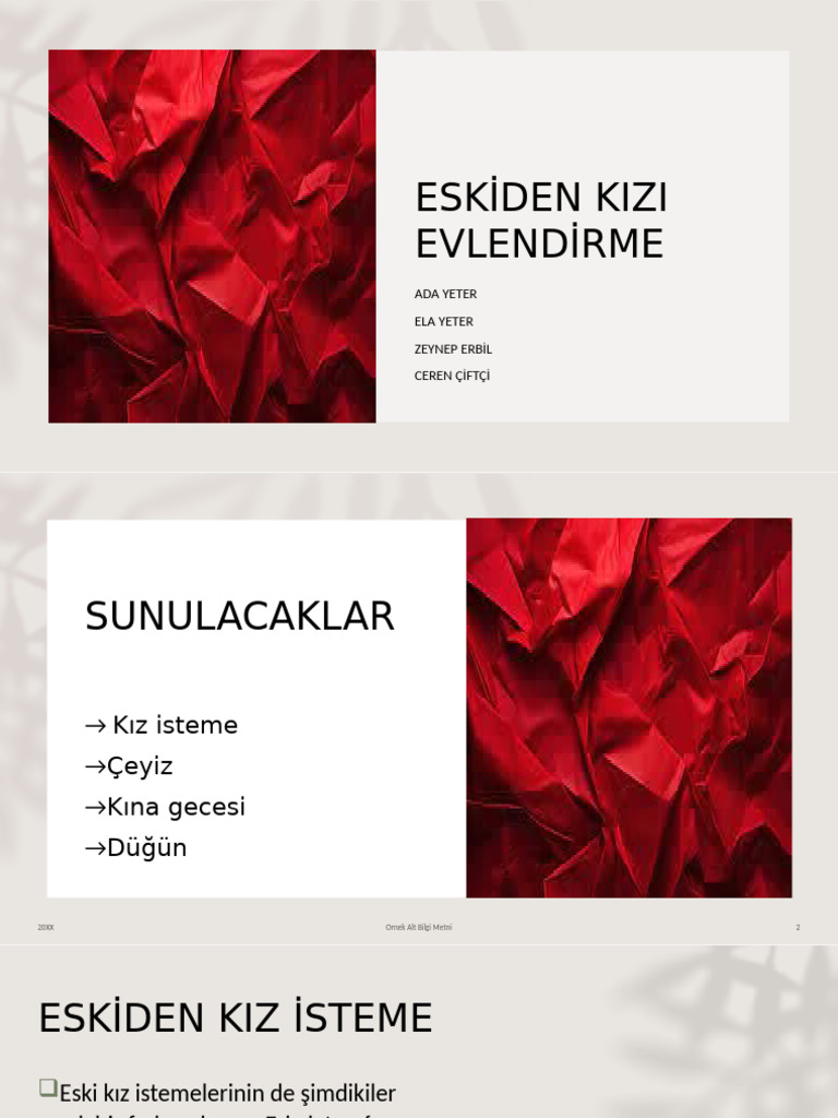 Eski̇den Kizi Evlendi̇rme | PDF
