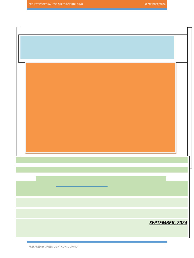 Mebratu Mixed Use B Project Proposal | PDF | Taxes | Economies