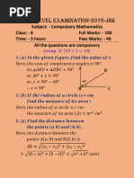 MATHS Most Important Questions (Prashant Kirad) | PDF | Circle | Polynomial