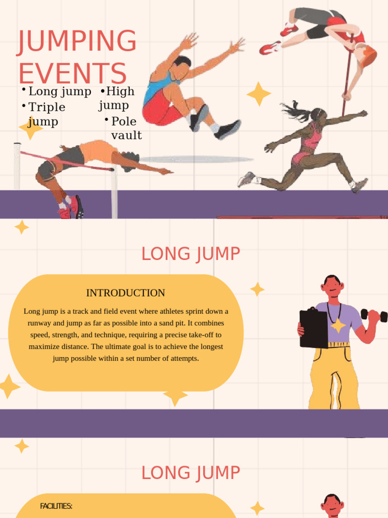 Jumping Events | PDF | Track And Field | Games Of Physical Skill