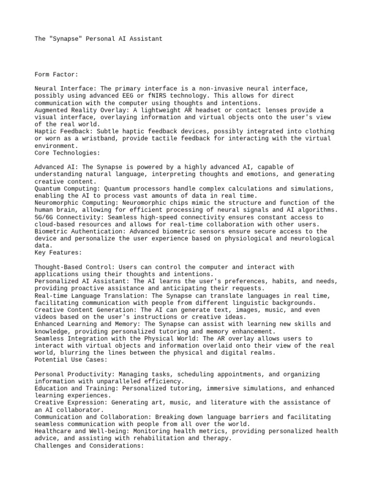 Computer-in-2040 | PDF | Augmented Reality | Artificial Intelligence