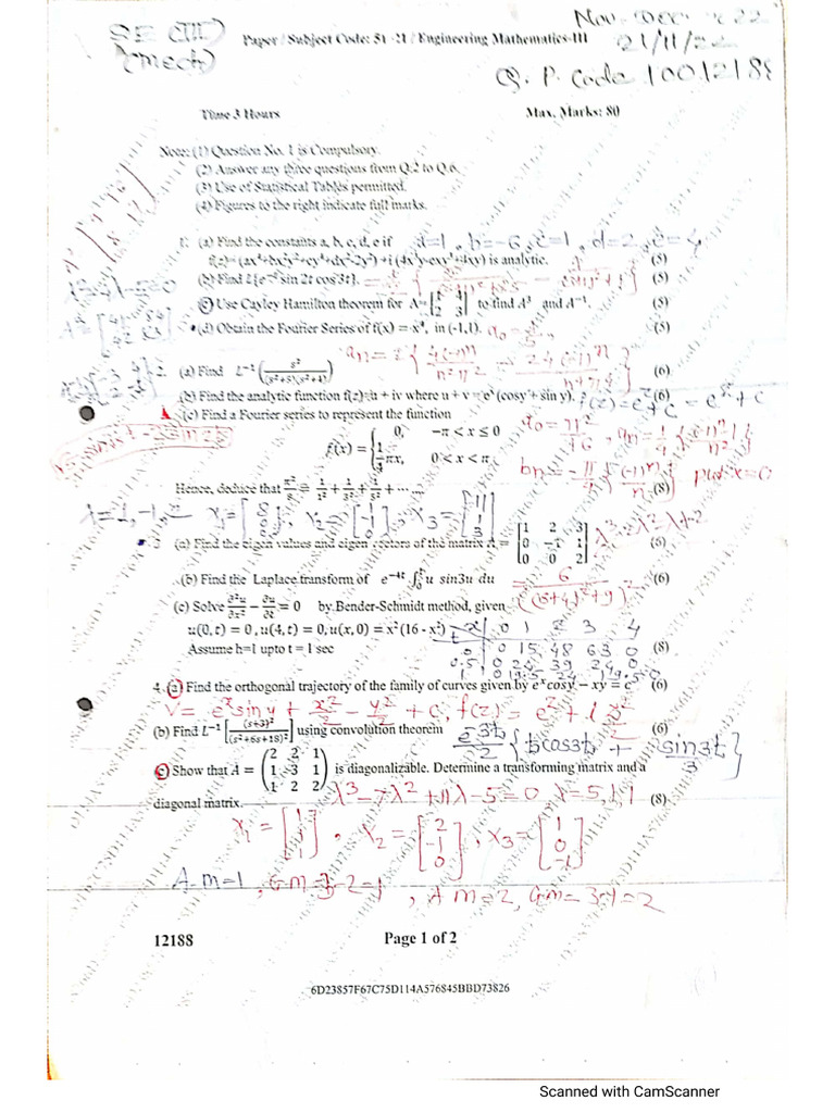 QP 4 With Soln | PDF