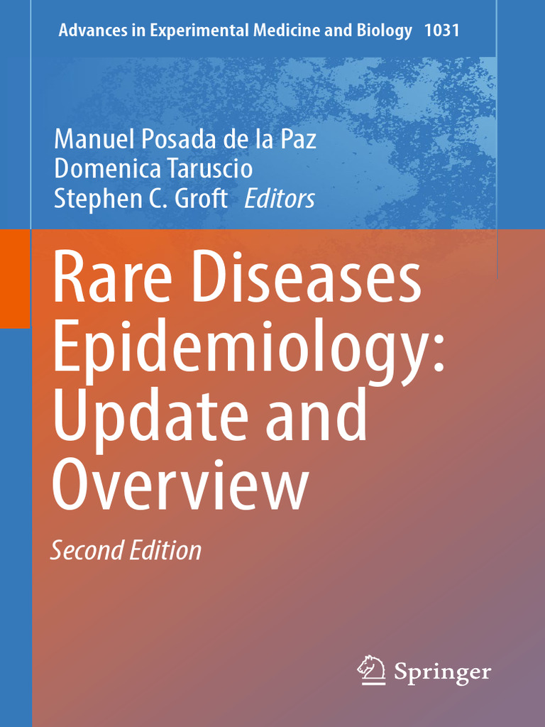 Rare Diseases Epidemiology: Update And: Manuel Posada de La Paz ...
