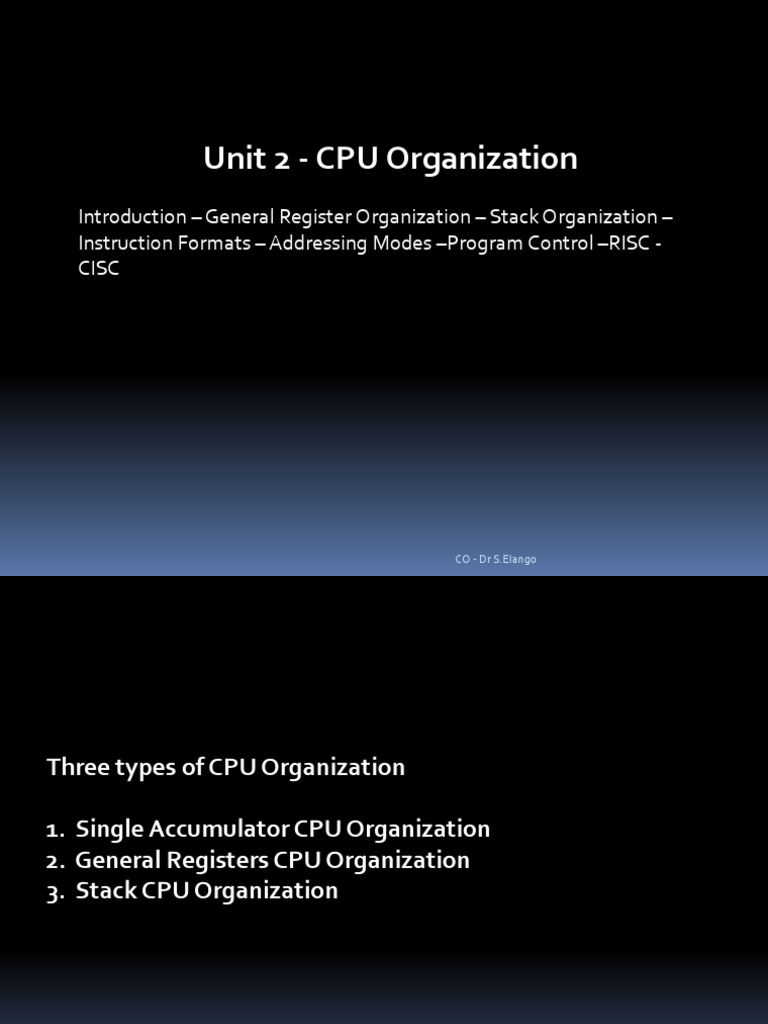 CPU organization | PDF | Central Processing Unit | Classes Of Computers CPU organization | PDF | Central Processing Unit | Classes Of Computers