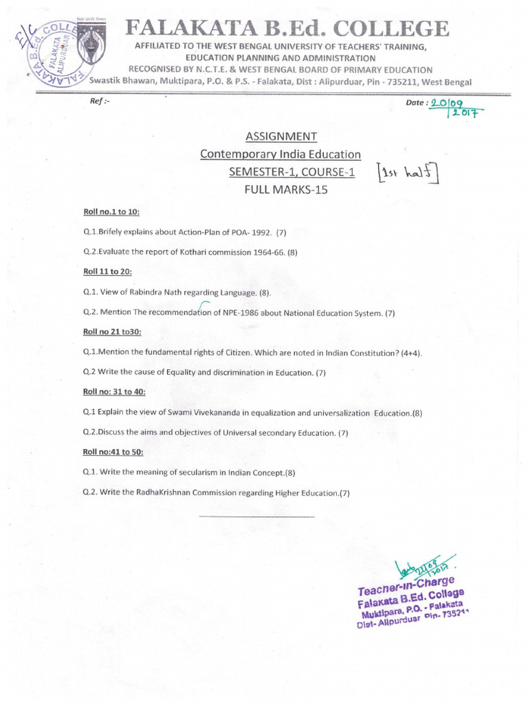 Assignment | PDF