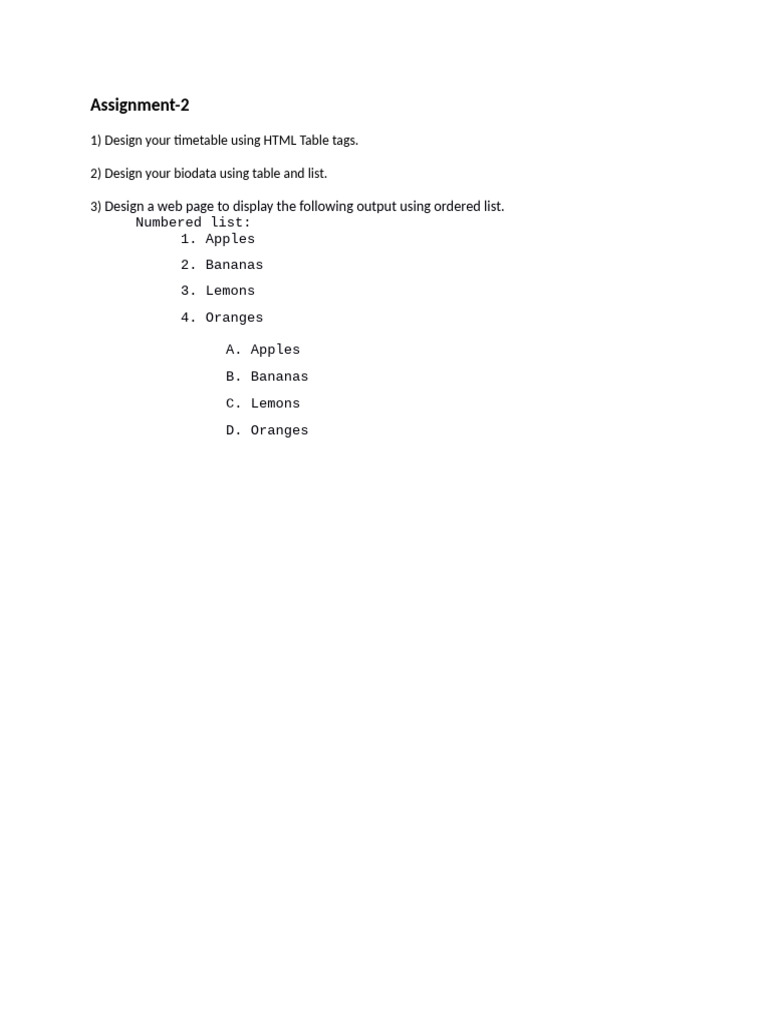 ASSIGNMENT-2(MWD) | PDF