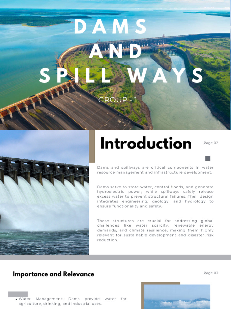 DAMS-AND-SPILL-WAYS_20241125_091538_0000 | PDF | Dam | Spillway