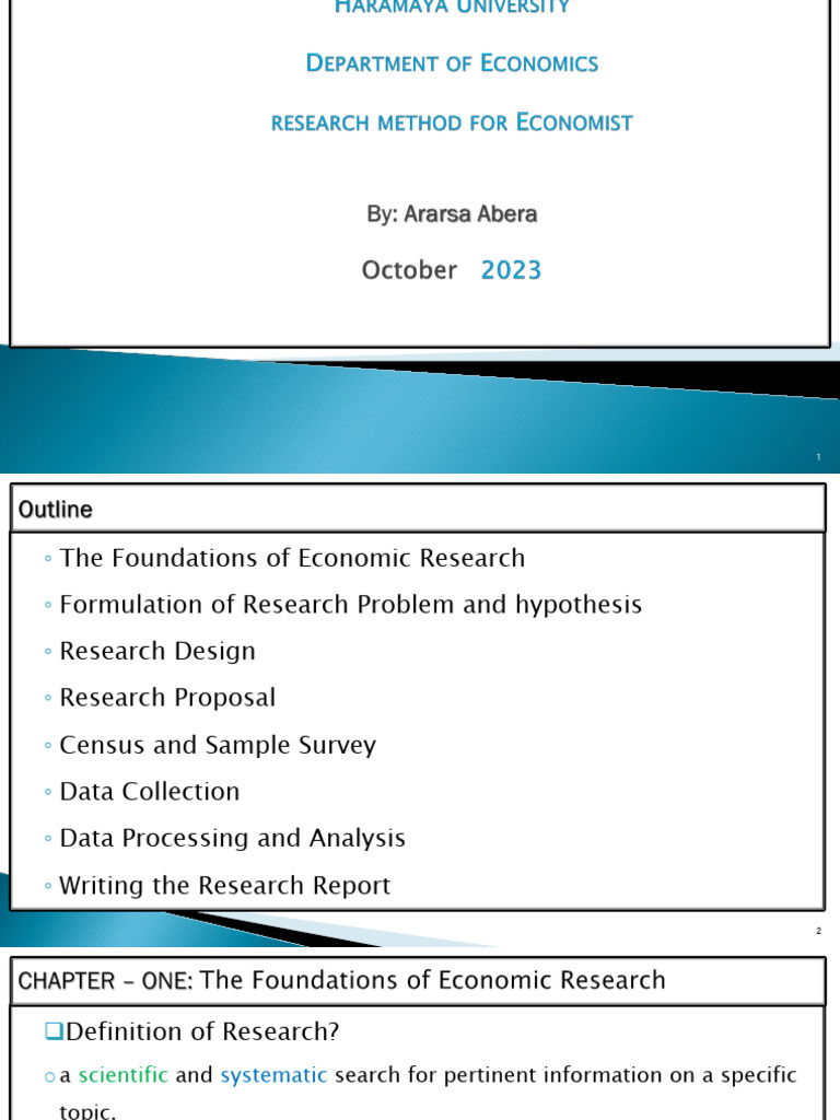 RM Slides-1 | PDF | Science | Hypothesis