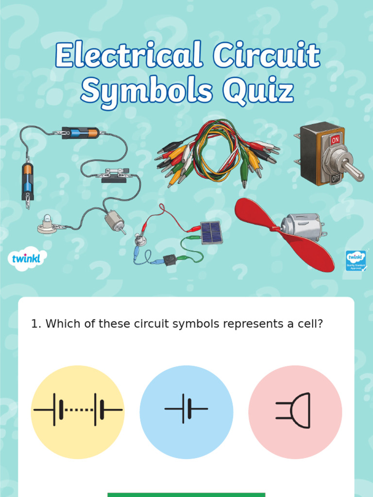 Circuit Symbols Quiz Answers | PDF