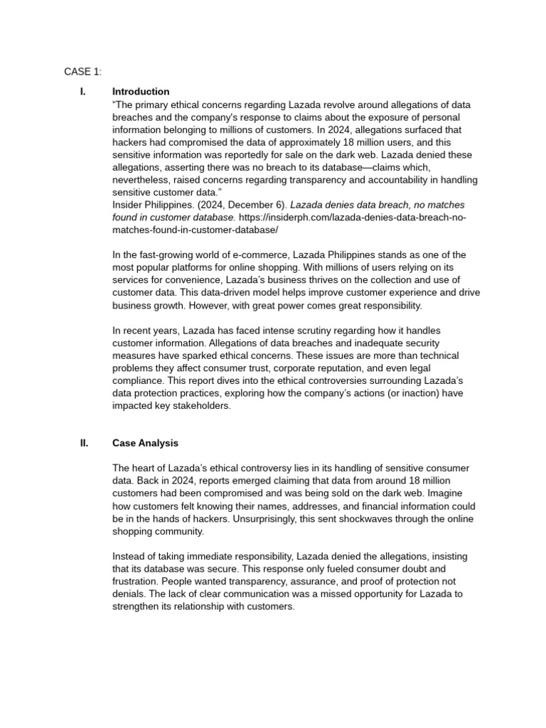 LAZADA PHILIPPINES | PDF | Computer Security | Security