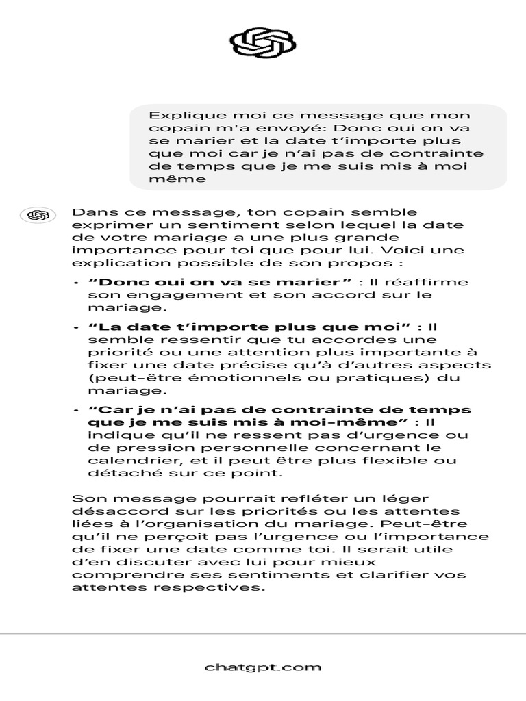 Importance de La Date | PDF